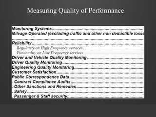 Model options for public Bus transport- India(PPP) | PPTX