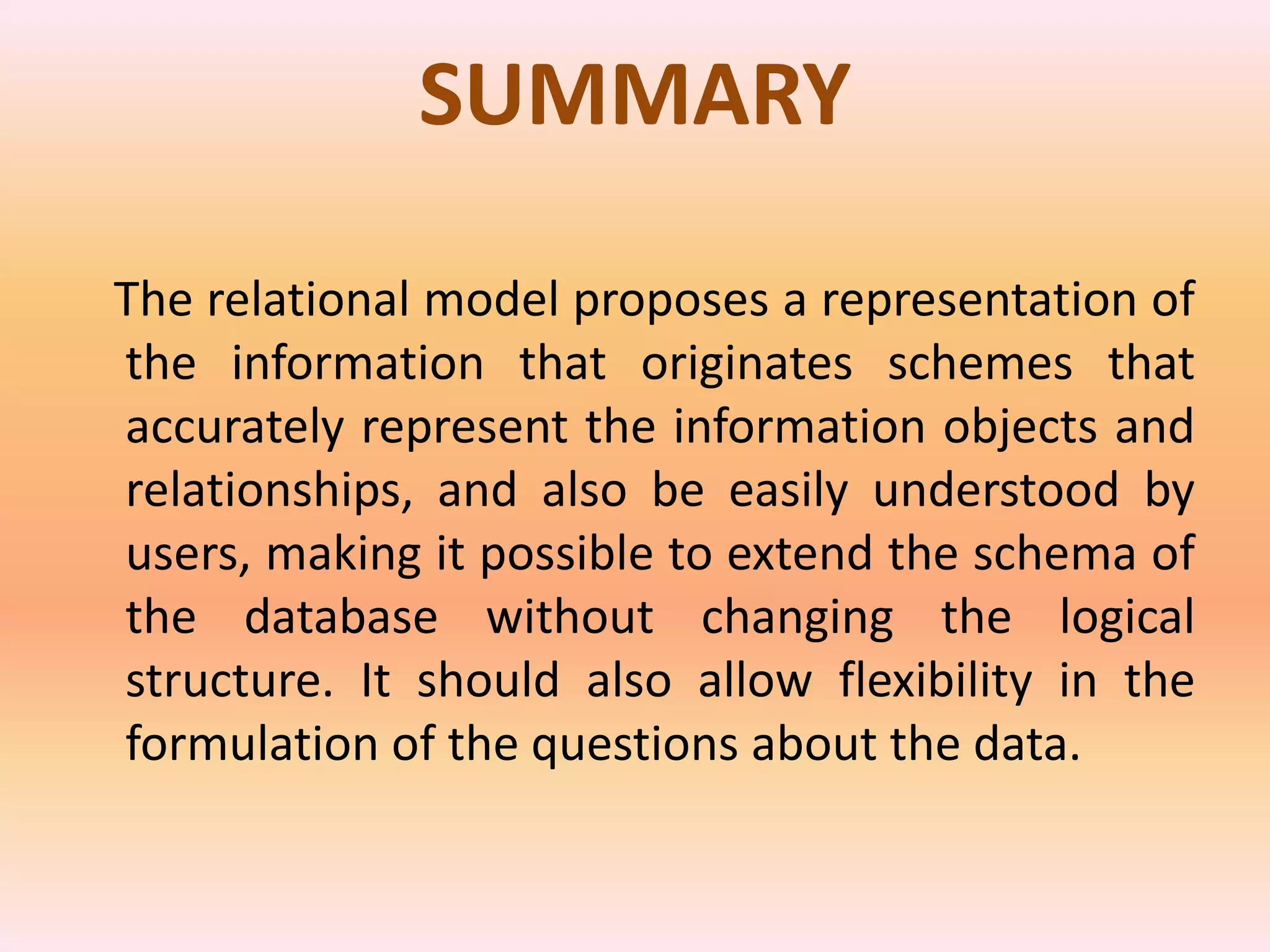 Modelo relacional | PPT