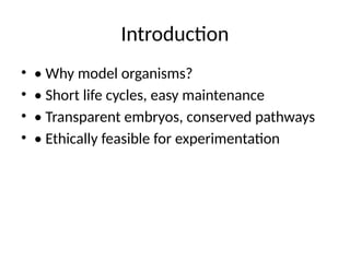 Model_Organisms_Developmental_Biology_Taslima.pptx