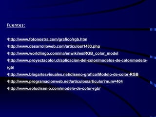Modelo rgb | PPT