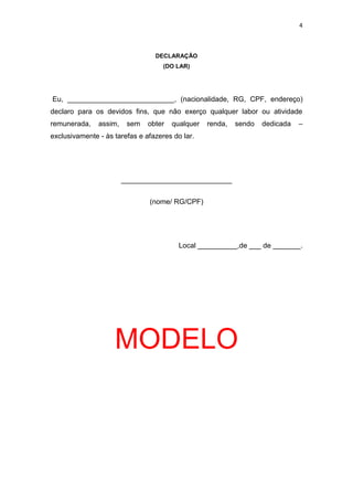 Modelos de-declaracoes-este | PDF