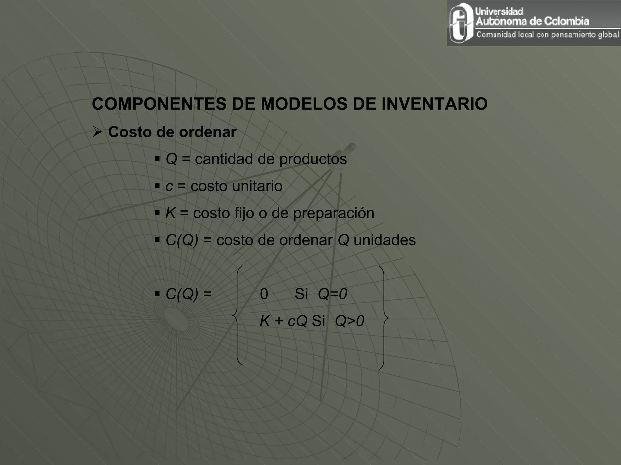 Modelo de Inventarios | PPT