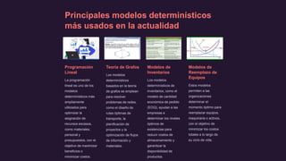 Modelos-Estocasticos-y-Deterministicos en la investigación de ...