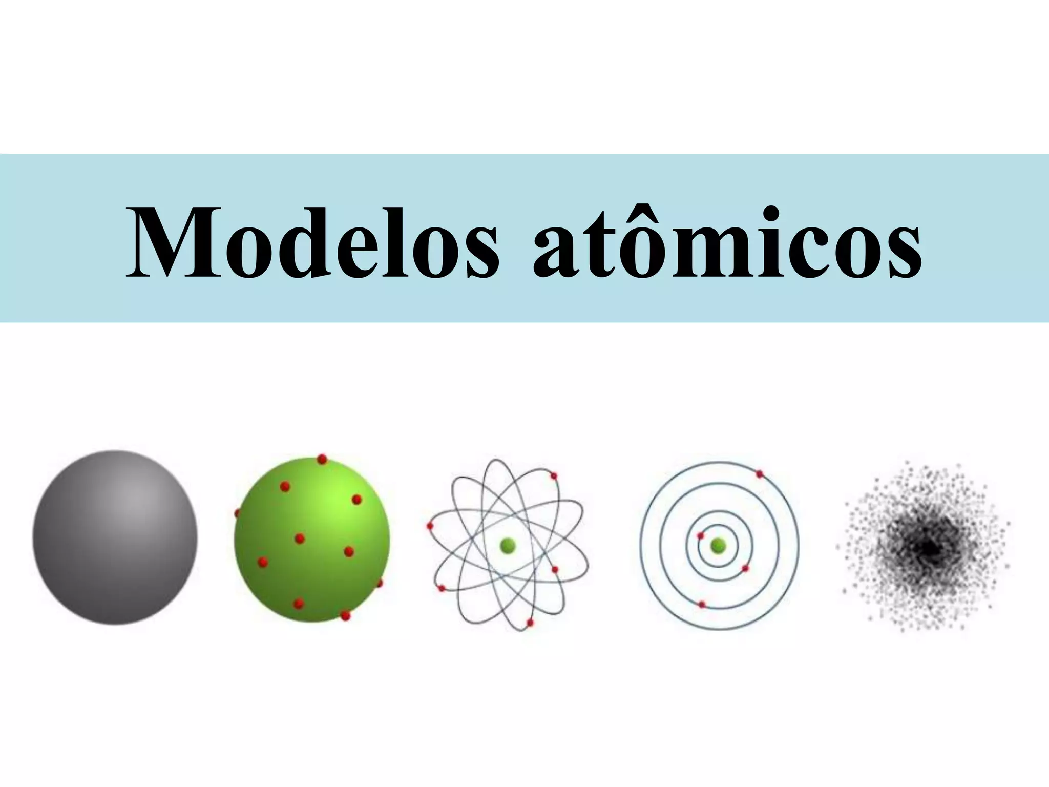 Modelos atômicos | PPTX