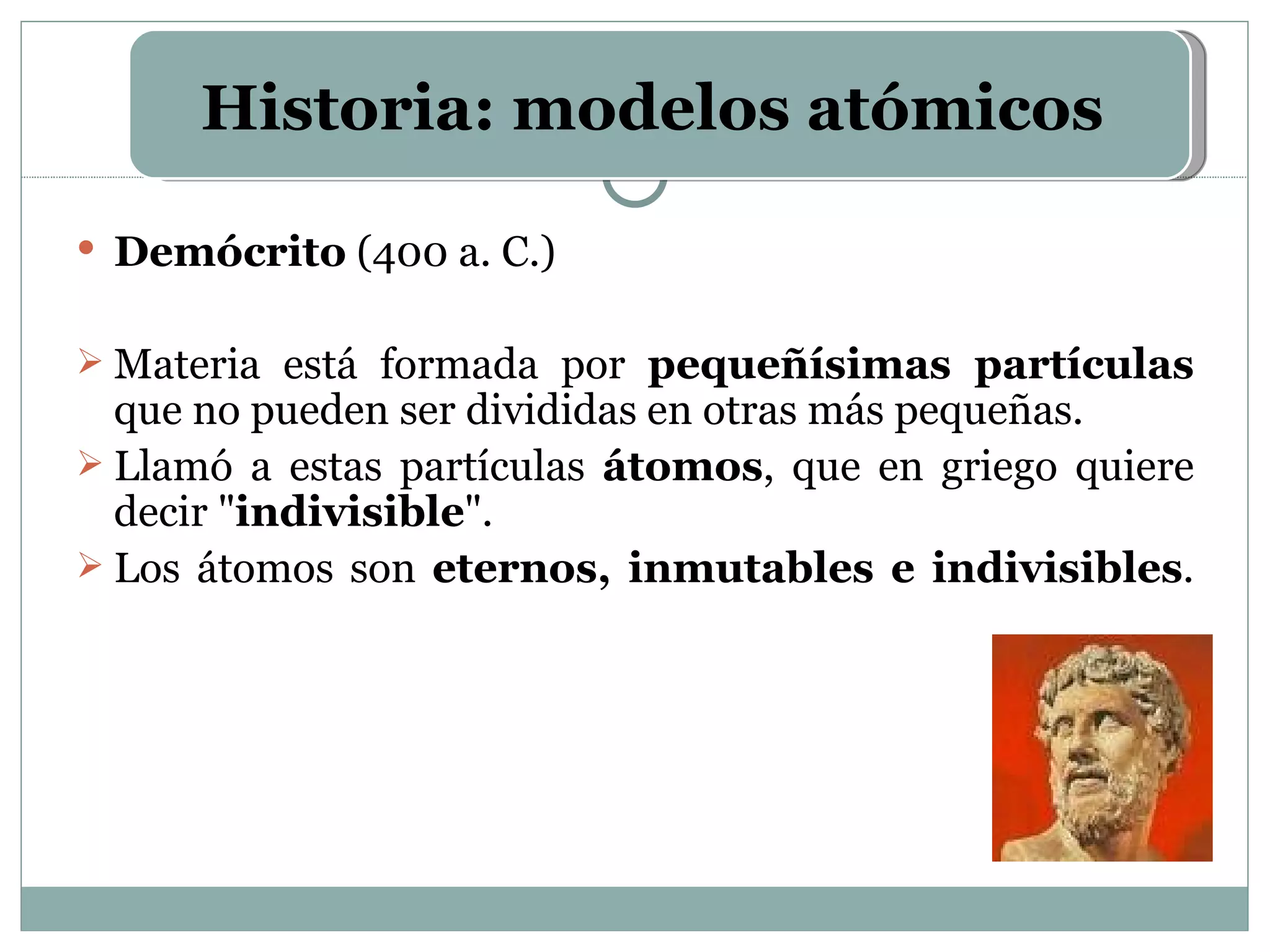 Modelos atomicos | PPT