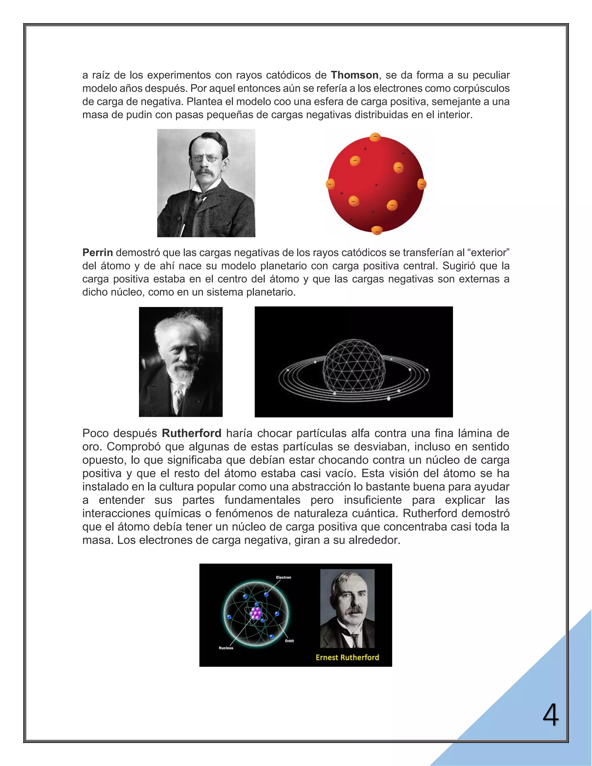 Modelos atomicos | PDF