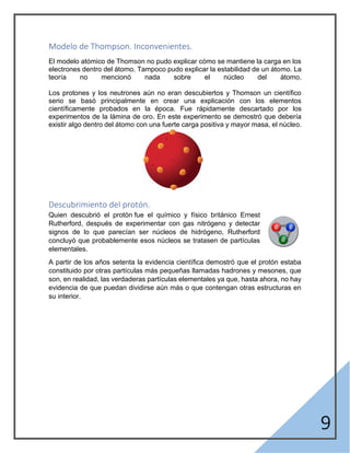 Modelos atomicos | PDF