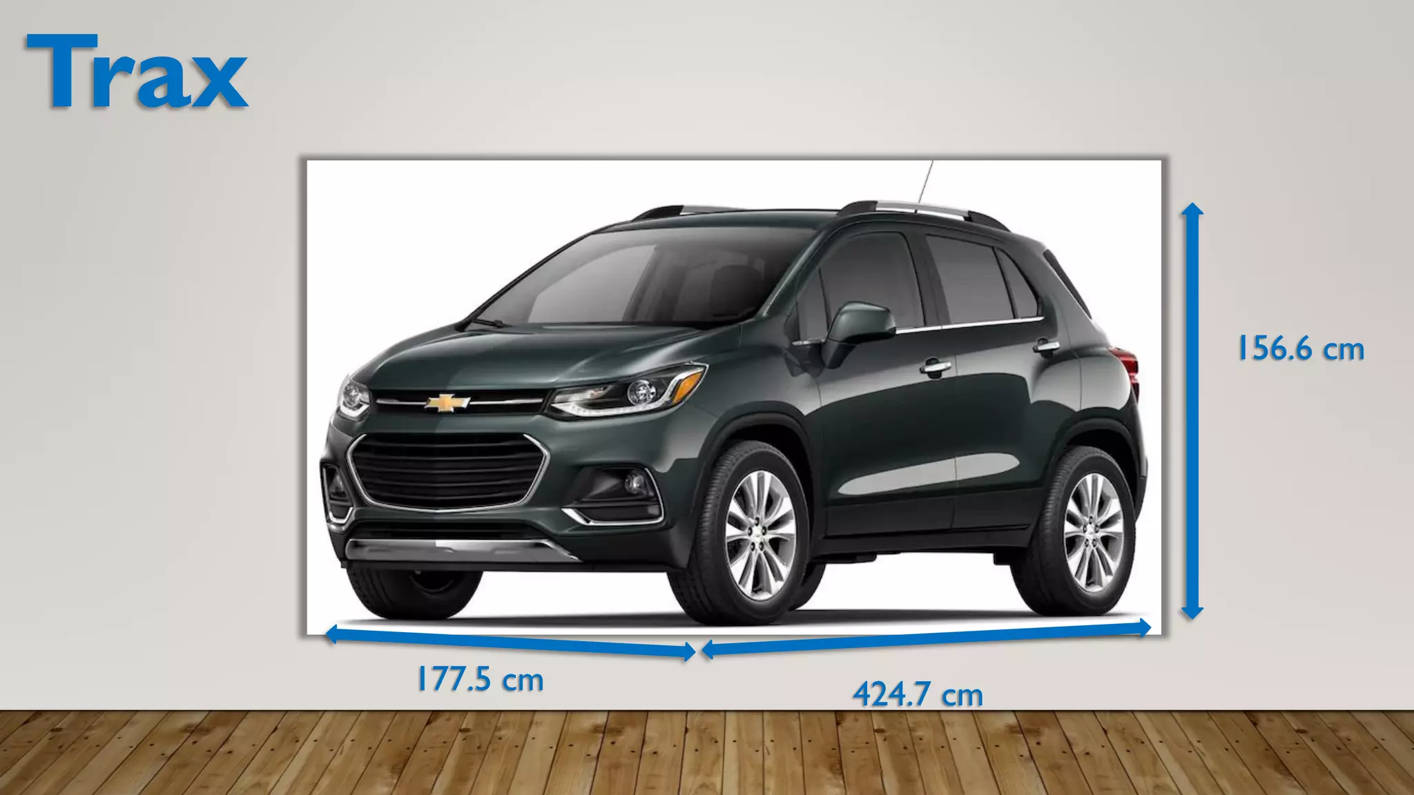 DIMENSIONES DE MODELOS CHEVROLET | PPT