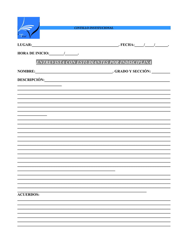 Modelos de actas para docentes | DOC