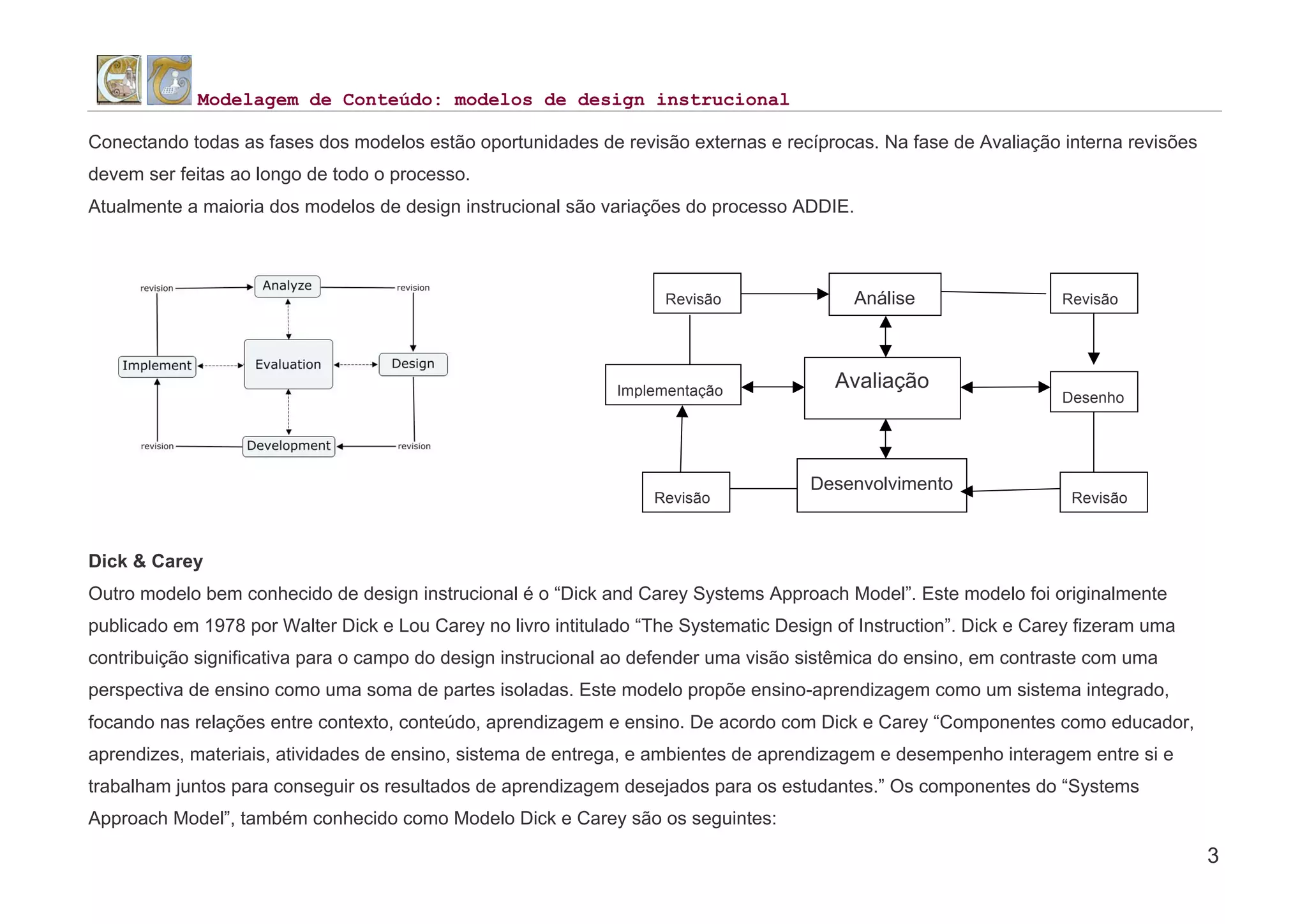 Modelos de Design Instrucional | PPT