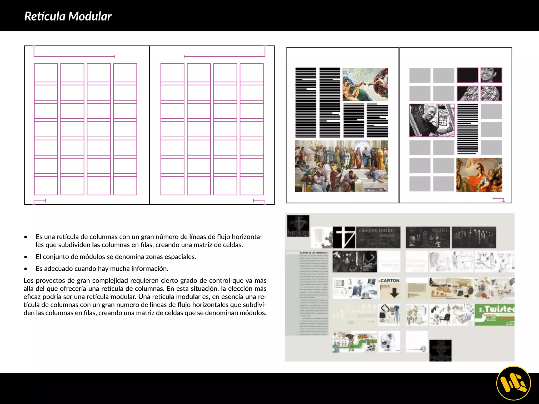Modelos de diagramacion la reticula | PDF | Desktop Publishing ...