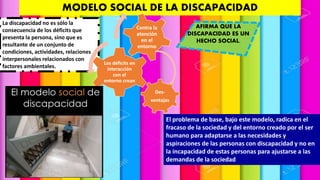 Modelos de discapacidad | PPTX
