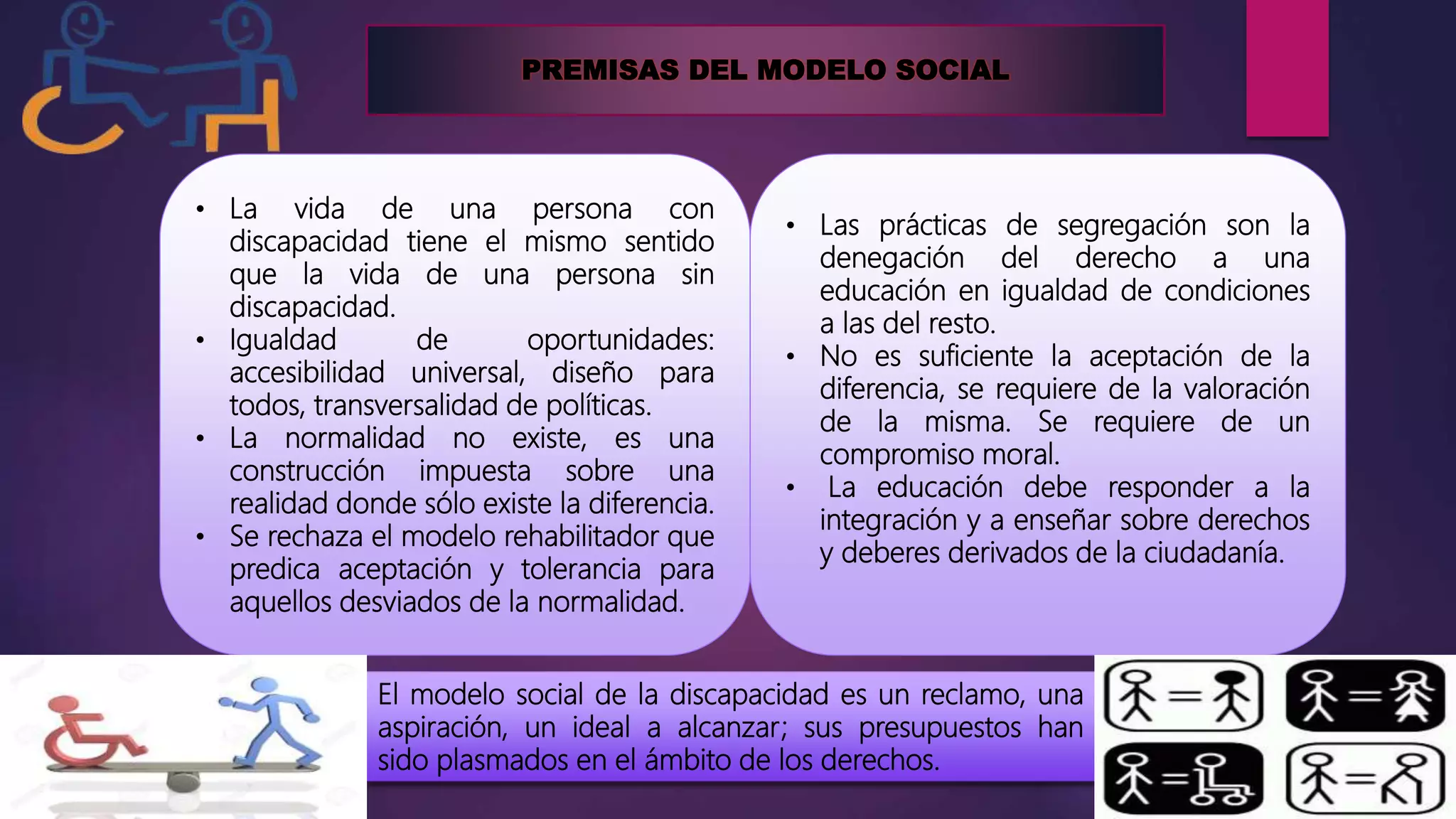 Modelos de discapacidad | PPTX | Special Needs Kids | Parenting