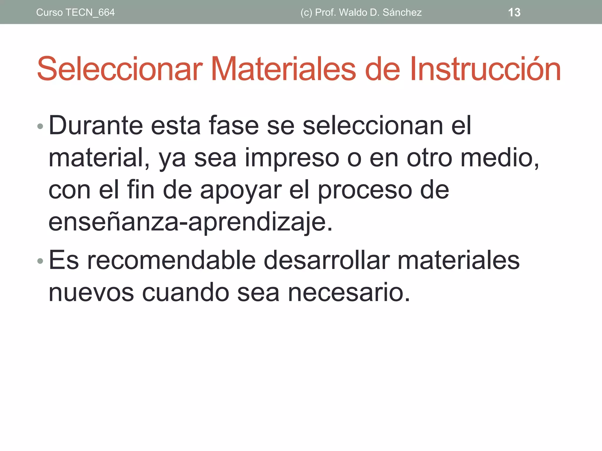 Modelos de diseño instruccional | PPTX