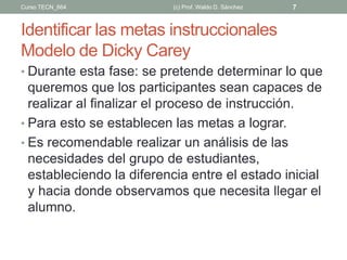 Modelos de diseño instruccional | PPTX