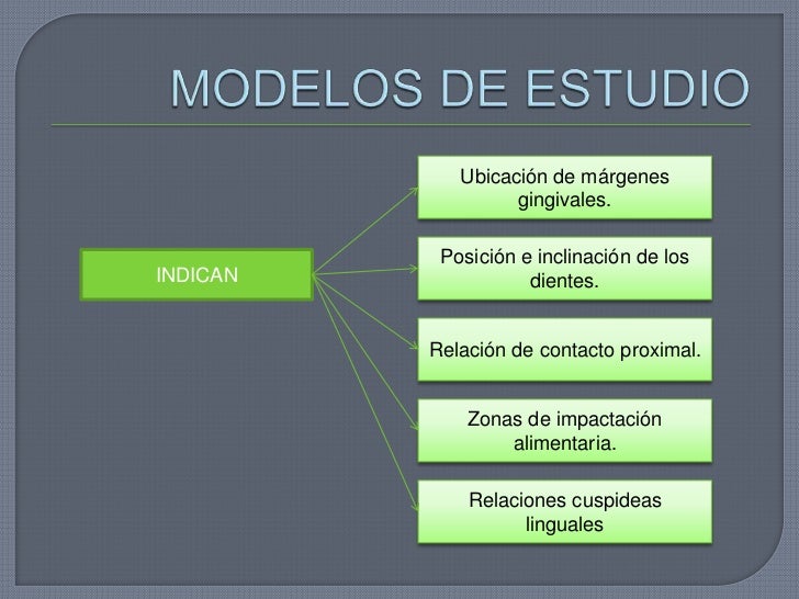 Modelos de estudio