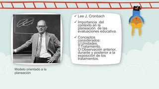 Modelos de evaluación educativa | PPTX