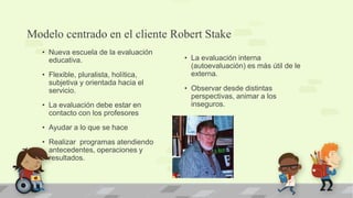 Modelos de evaluación educativa | PPTX