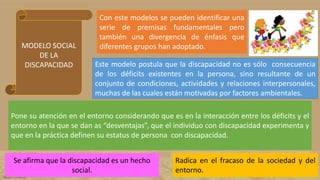 Modelos de la discapacidad | PPTX