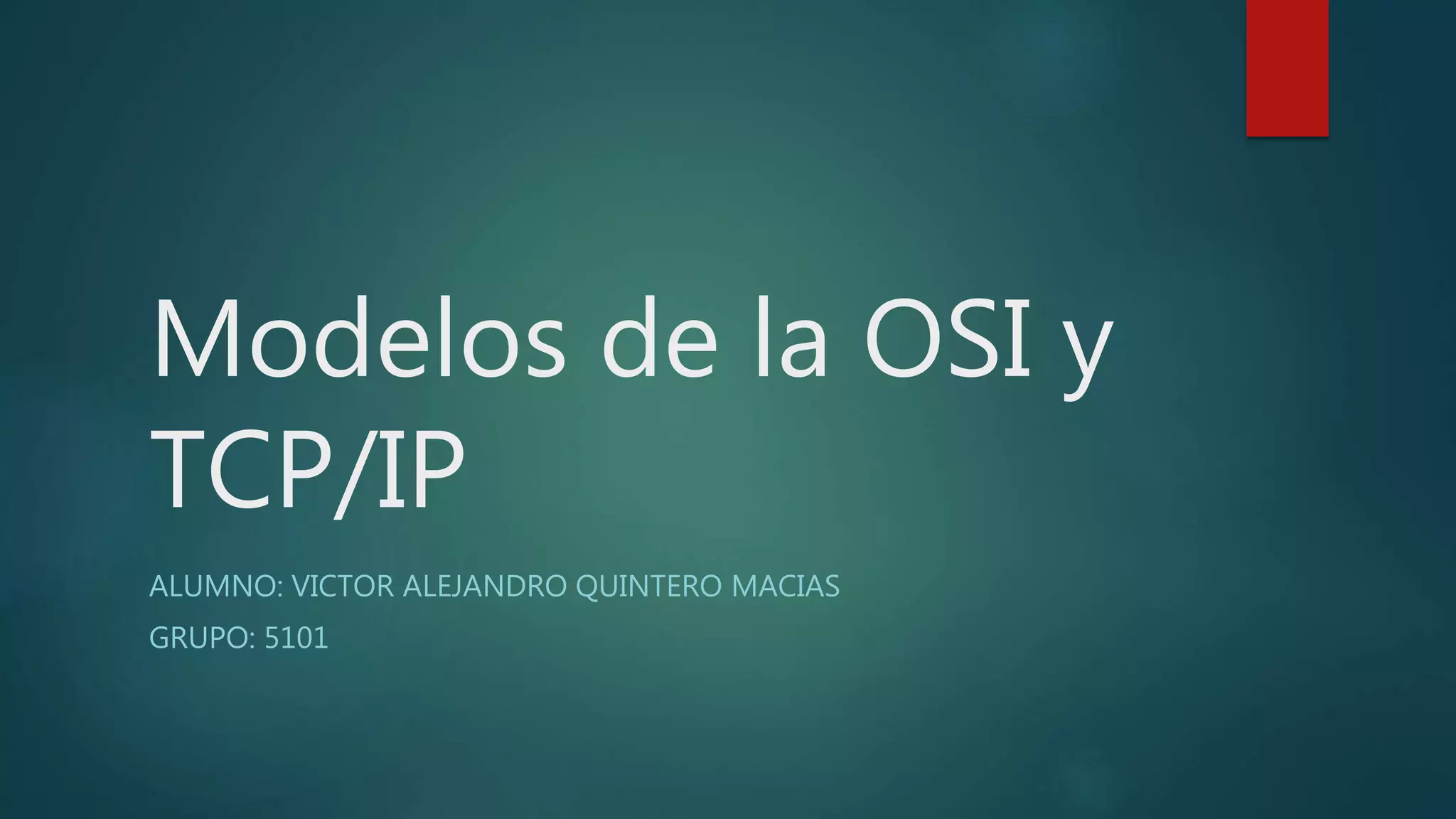 Modelos de la osi y tcp | PPT