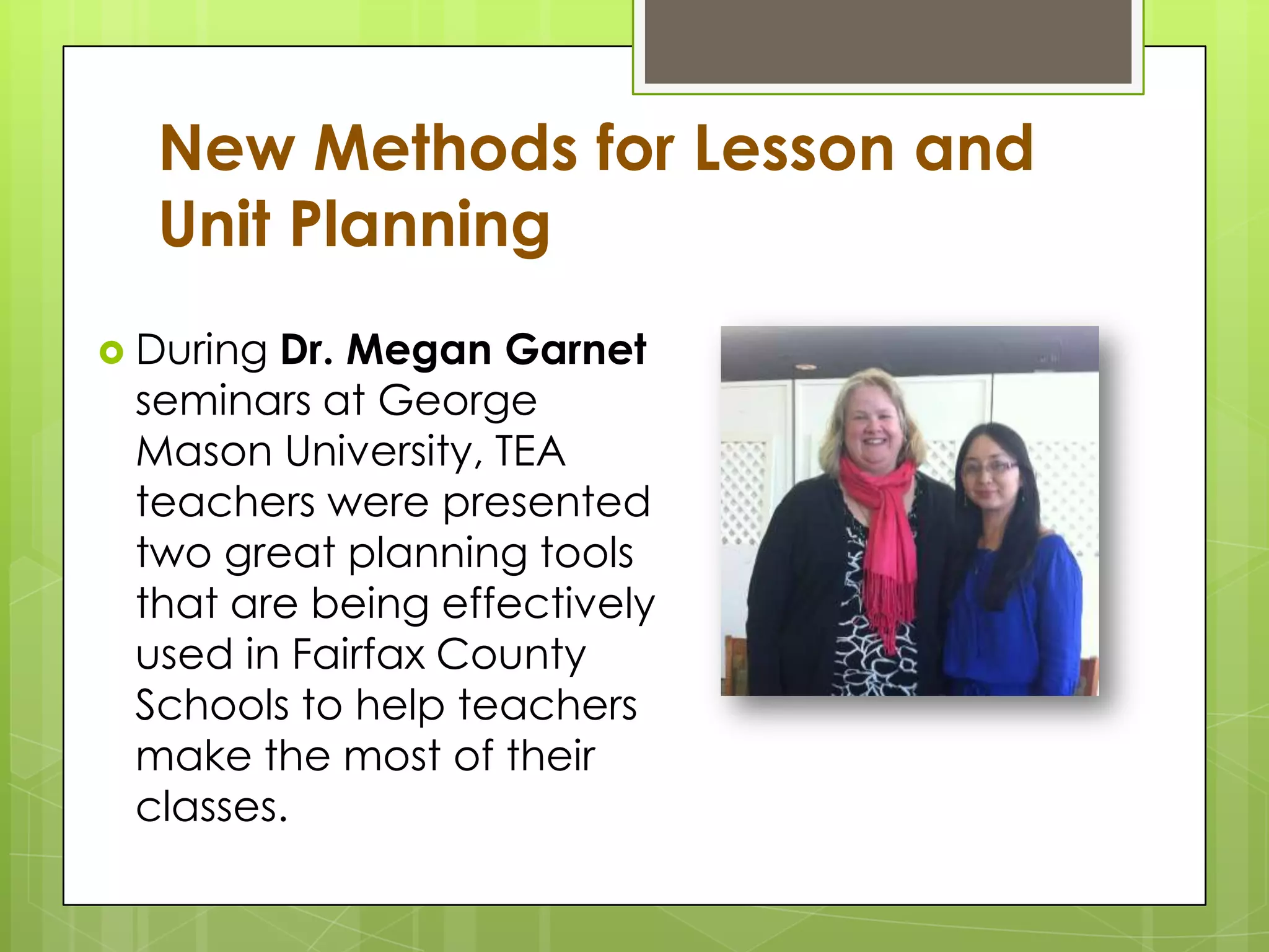 The LEARN and Backwards Design Model | PPTX