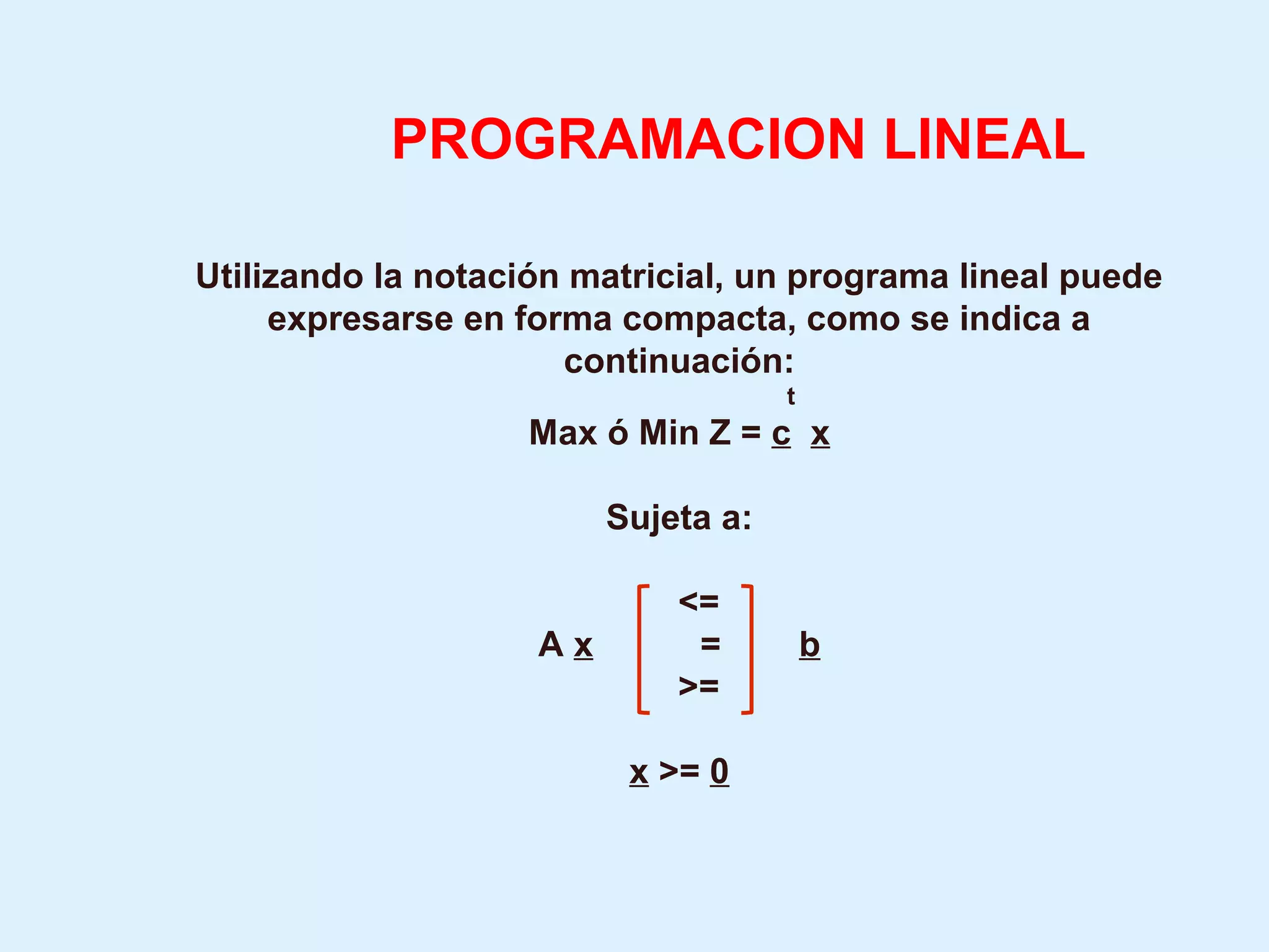 Modelos de programacion lineal y modelos dinamicos (2) | PPT