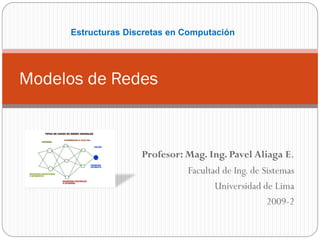 Modelos de redes completo | PDF