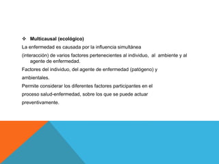 Modelos explicativos del proceso salud enfermedad | PPTX