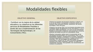 Modelos flexibles | PPTX
