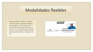 Modelos flexibles | PPTX