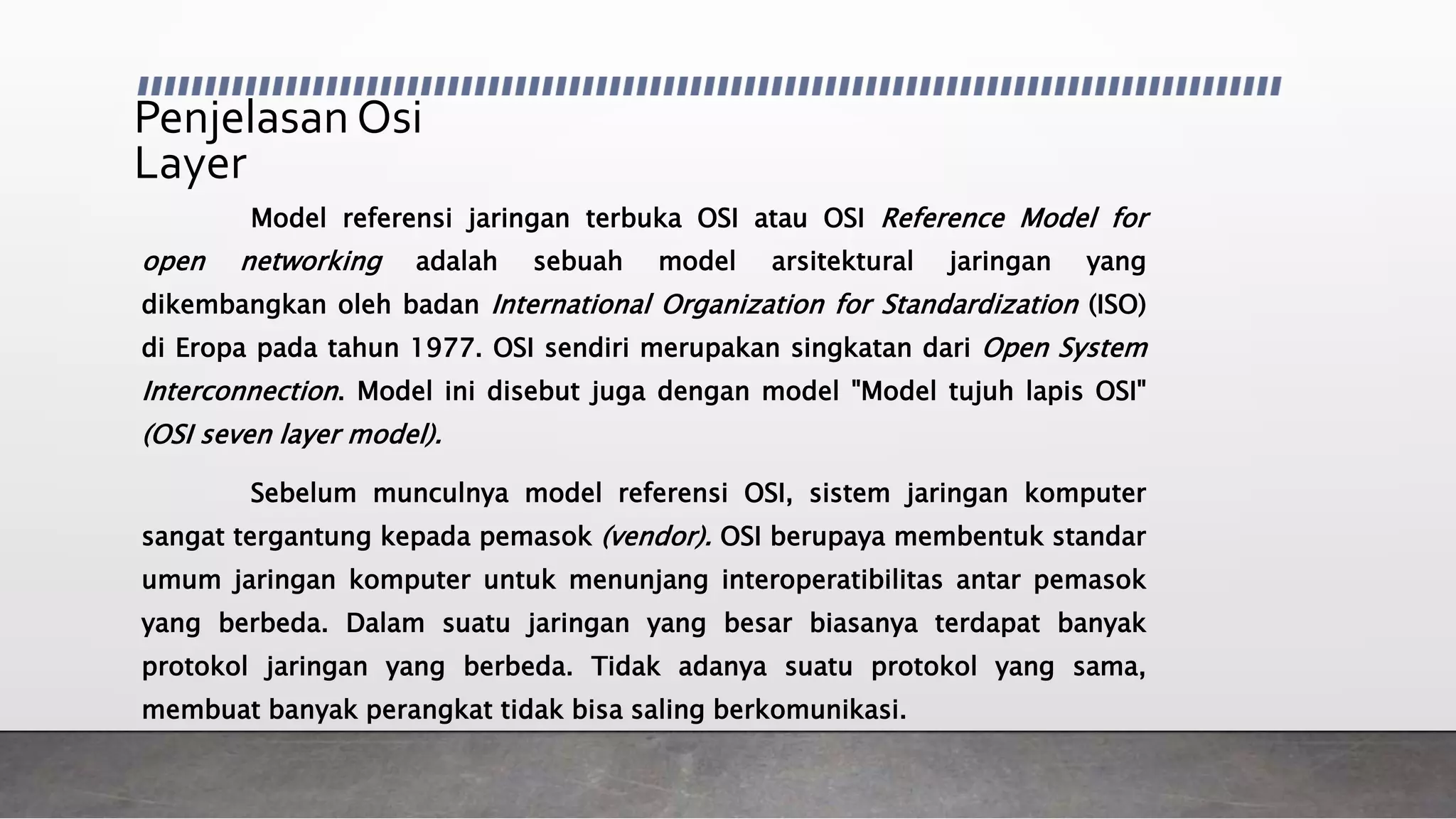 Model osi | PPTX
