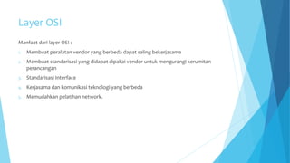 Model OSI Layer | PPTX