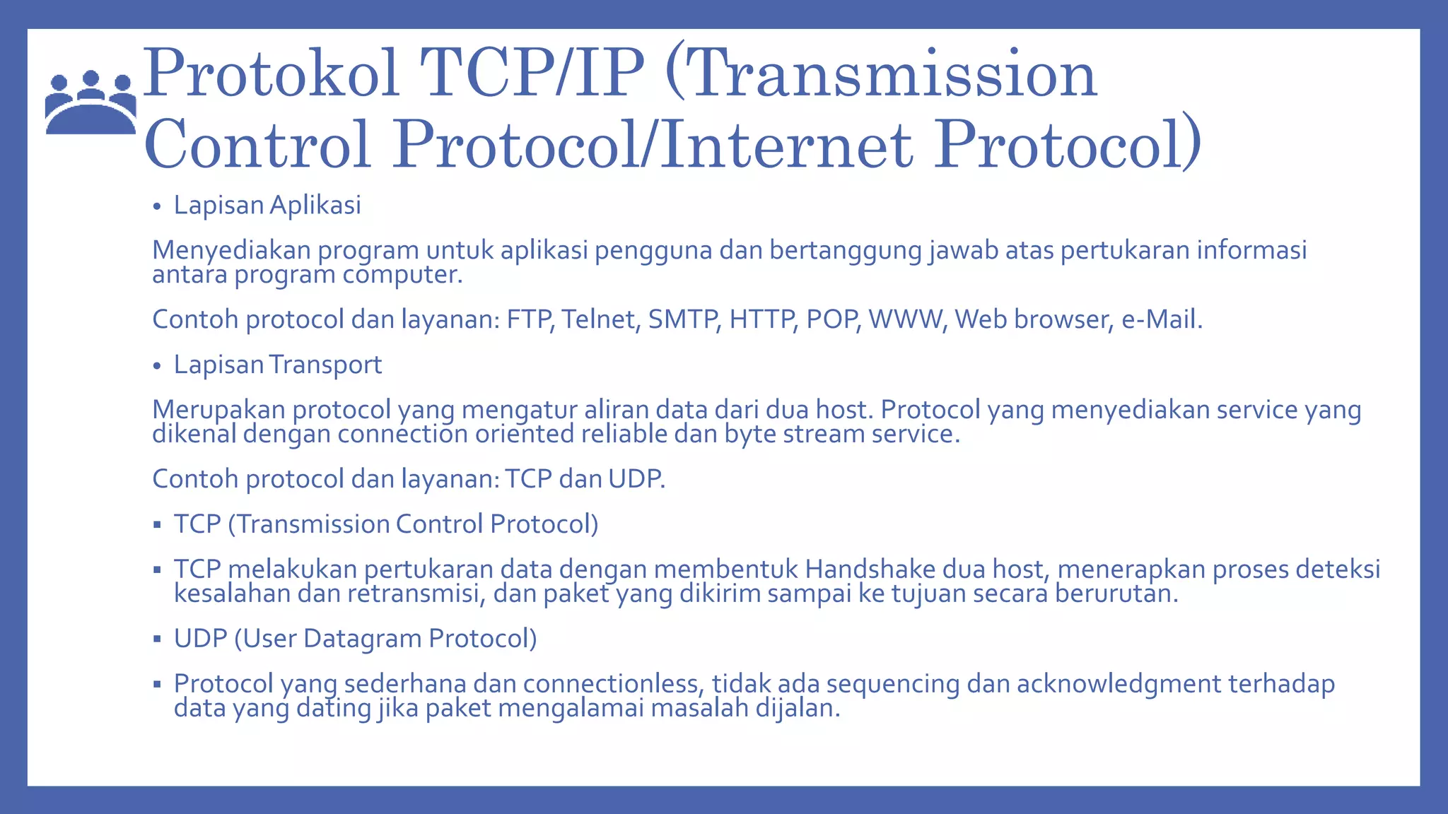 Model osi dan tcp | PPT