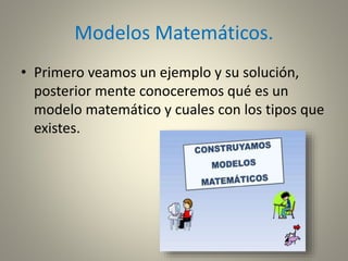 Modelos matemáticos | PPTX