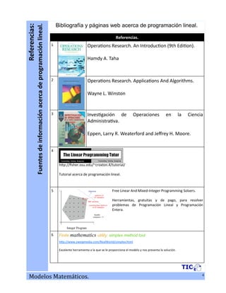 Mathematical Model. Linear Programming. | PDF