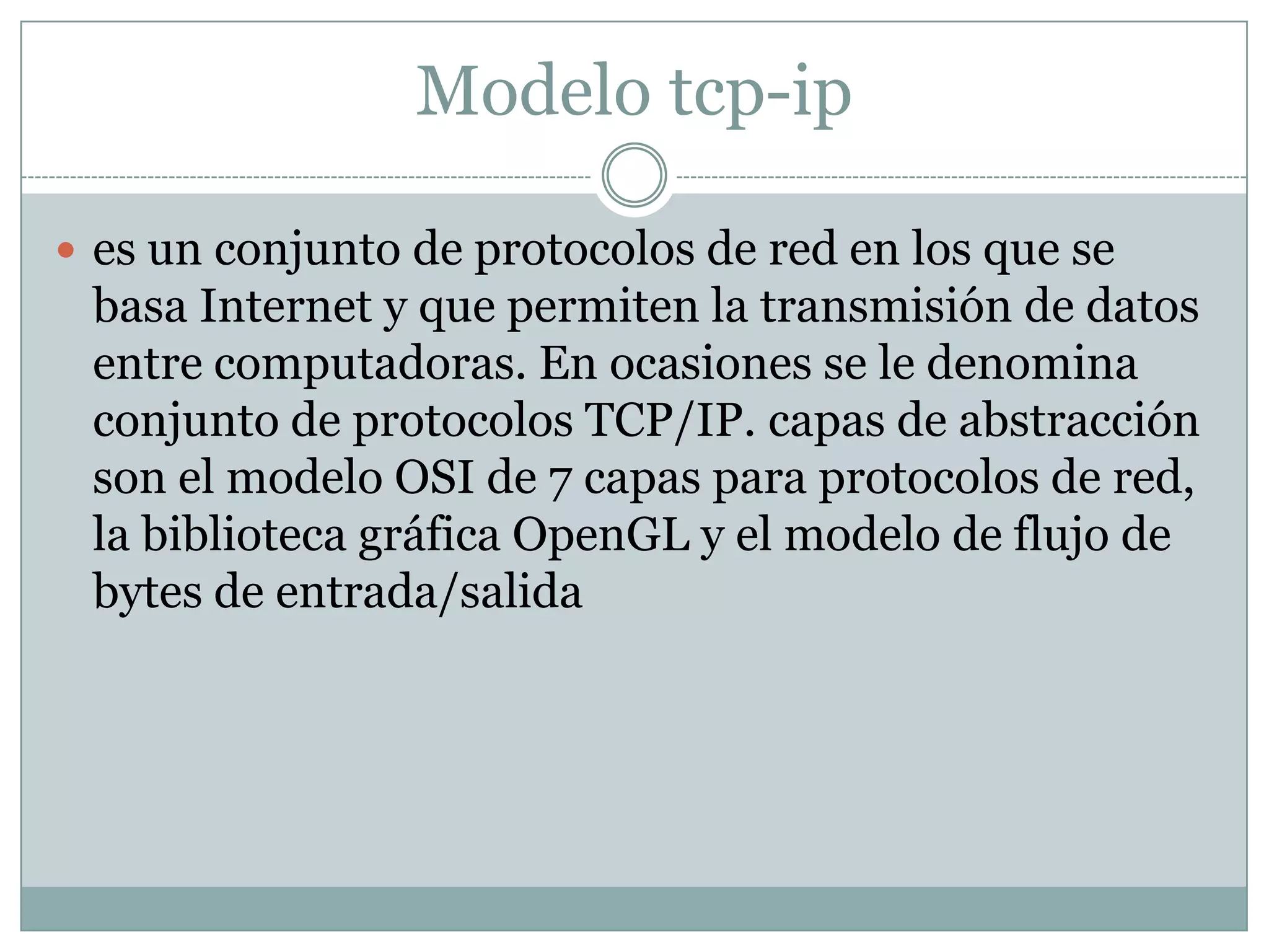 Modelos osi y tcp ip | PPT