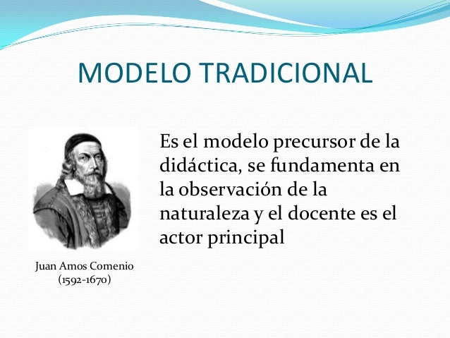 MODELOS PEDAGÓGICOS: CLASE AGOSTO 20 DEL 2016