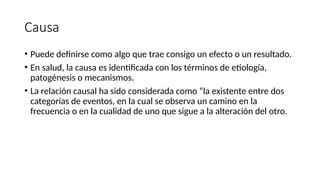 MODELOS UNICAUSAL Y MULTICAUSAL en epidemiologia.pptx