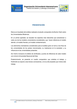 Modelos universitarios-burton clark | DOCX