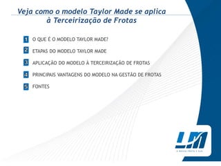 Modelo Taylor Made na Terceirização de Frotas | PDF