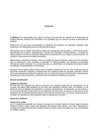 Modelo v y cascada | PDF