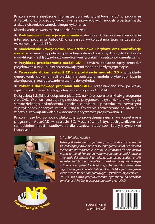 Modelowanie 3 d w programie autocad zbigniew krzysiak wnit | PDF | 3-D Graphics | Computer ...