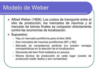 Modelo weber | PDF