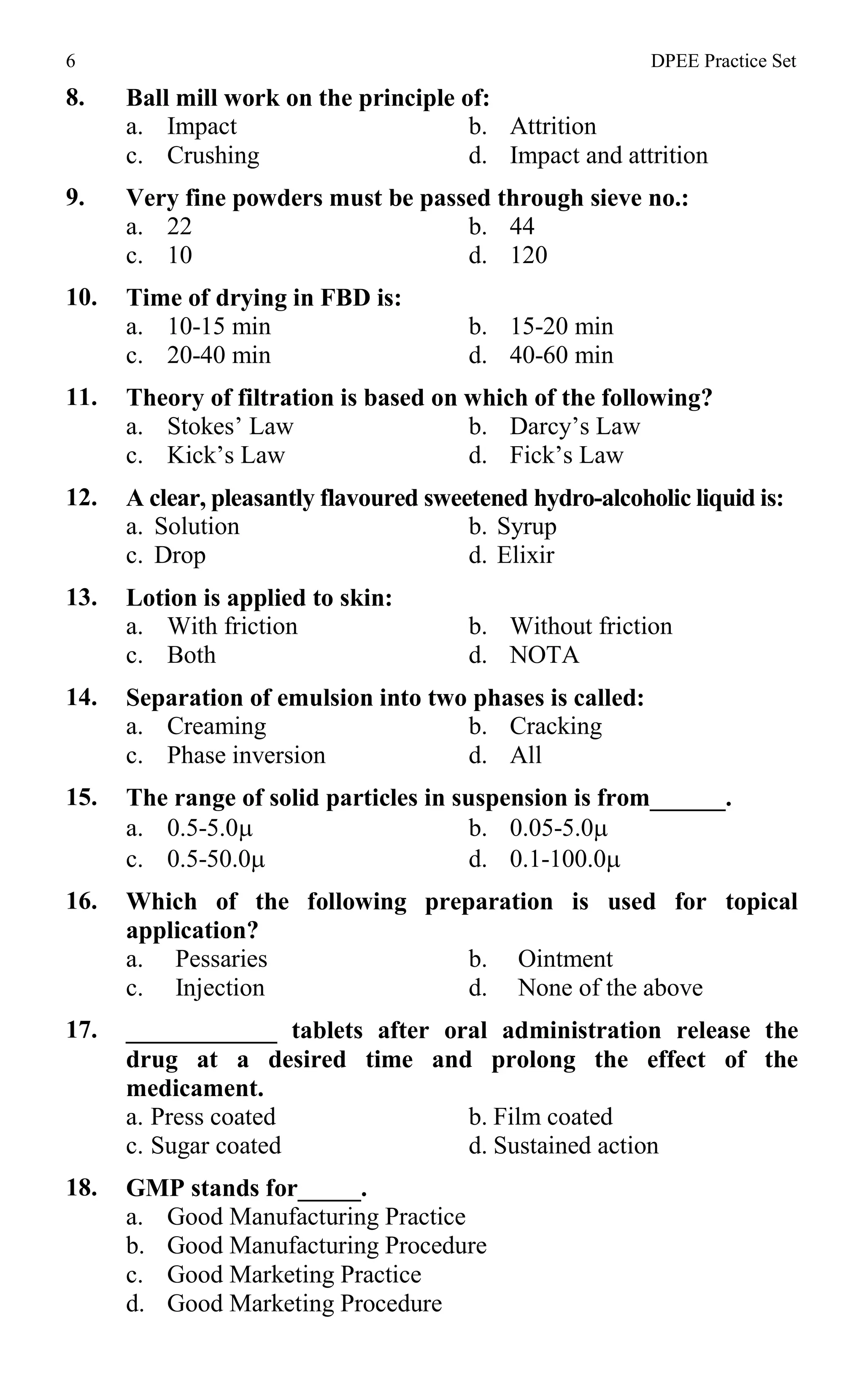 EXIT EXAM D PHARM MODEL PAPER IMPORTANT MCQS PATTERN.pdf