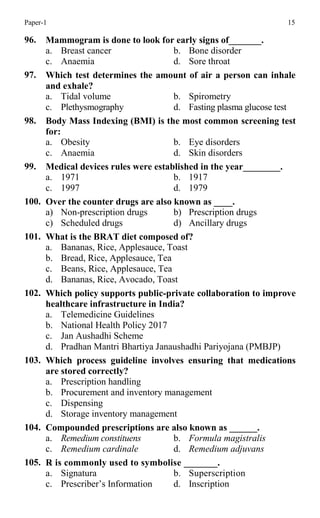 EXIT EXAM D PHARM MODEL PAPER IMPORTANT MCQS PATTERN.pdf