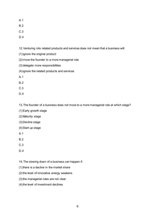 Model paper 4 (UGC NET Paper-1) | DOCX | Startups | Business