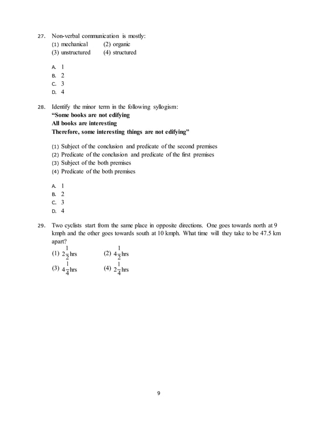 Model paper 6 (UGC NET Paper-1) | PDF