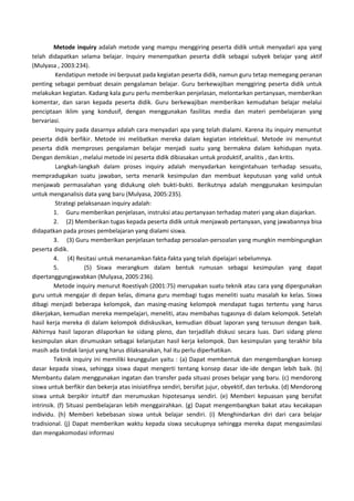 Model pembelajaran | DOCX