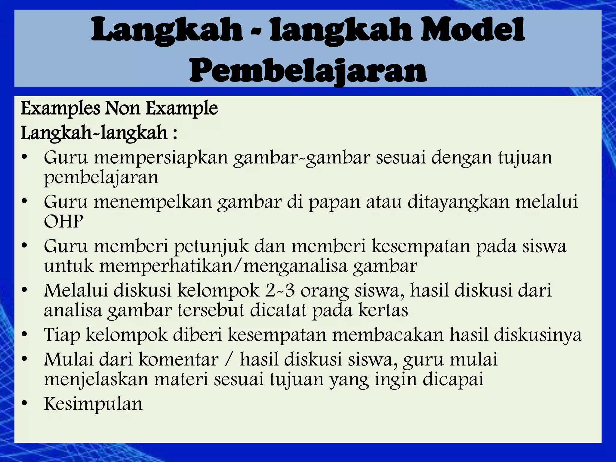 ppt Model pembelajaran | PPTX