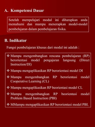 Model pembelajaran | PDF